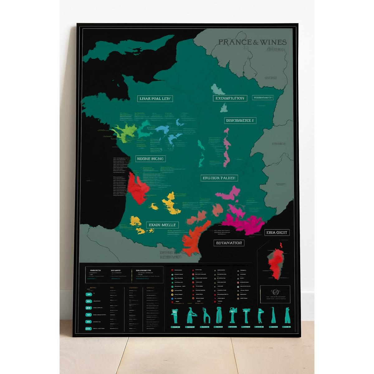 Wine Map – France | Wineandbarrels