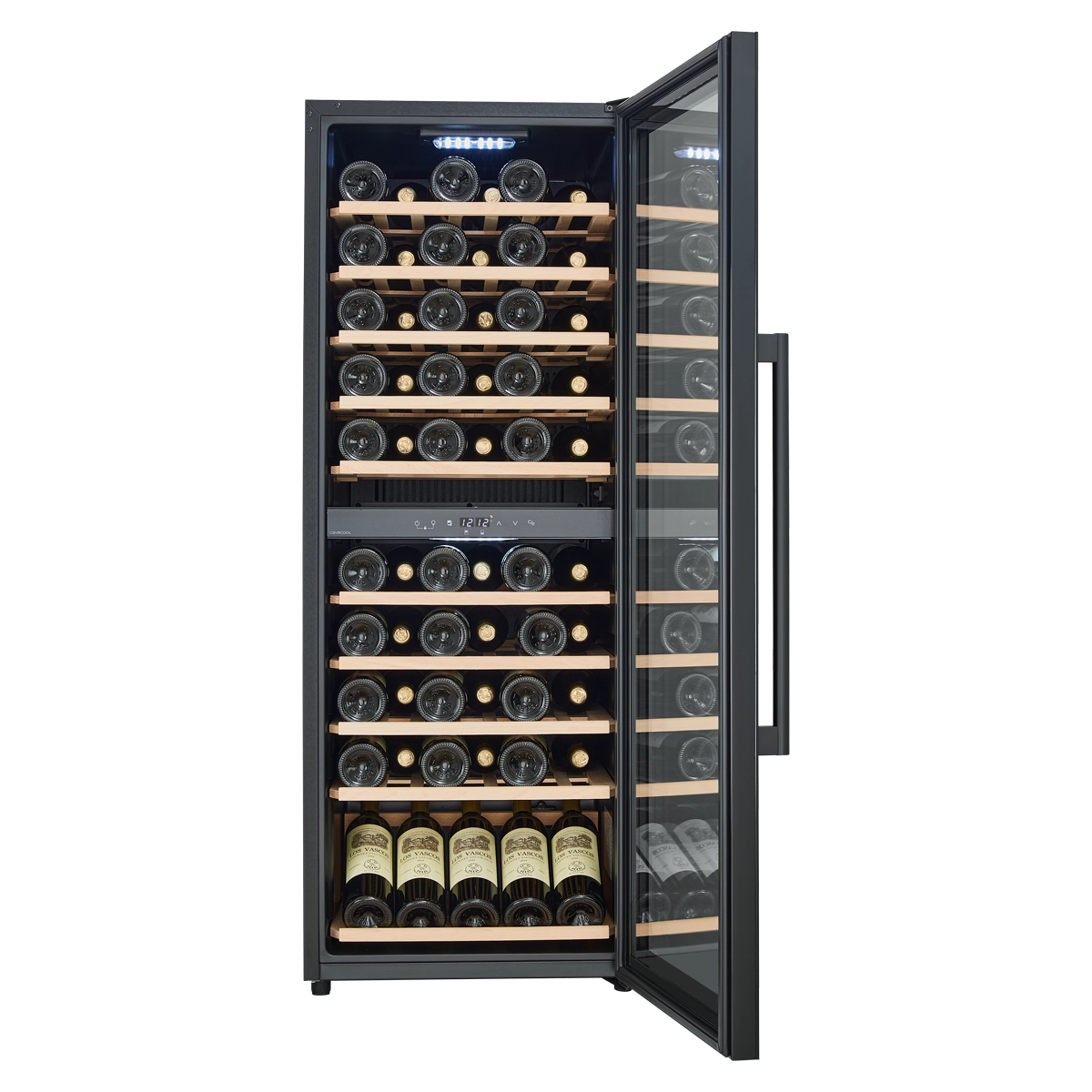 Cavecool Raw Zircon Special Edition - 77 lahví - 2 zóny - černá ...